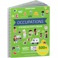 Occupations and Jobs Sticker Book: Over 500 Stickers and 12 Unique ...