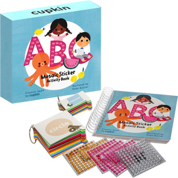 ABC Mosaic Sticker Book: Over 3,000 Stickers and 52 Scenes | Cupkin