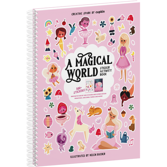 A Magical World Sticker Book: Over 500 Stickers and 12 Unique Scenes ...