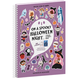 Spooky Halloween Sticker Book: Over 500 Stickers and 12 Unique Scenes ...