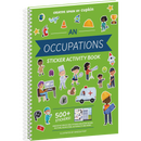 Occupations and Jobs Sticker Book: Over 500 Stickers and 12 Unique ...