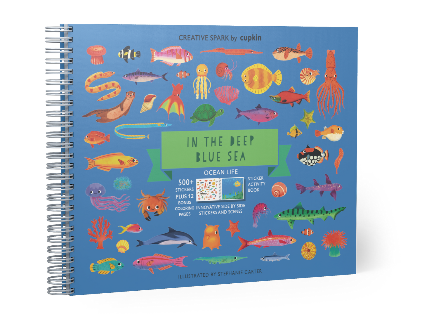 Deep Blue Sea Sticker Book – Cupkin