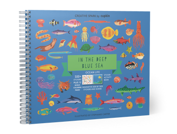 Kids Sticker Books with Coloring Pages - The Ultimate Activity Book fo ...