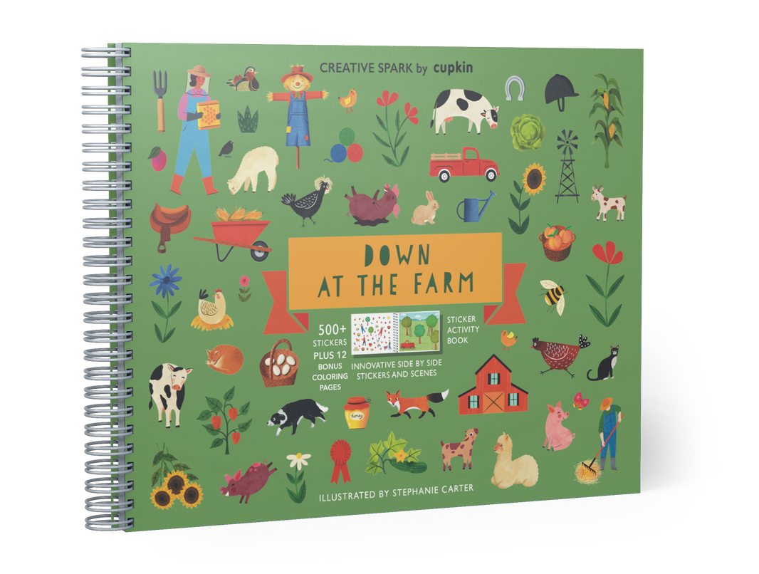 Kids Sticker Books with Coloring Pages - The Ultimate Activity Book fo ...