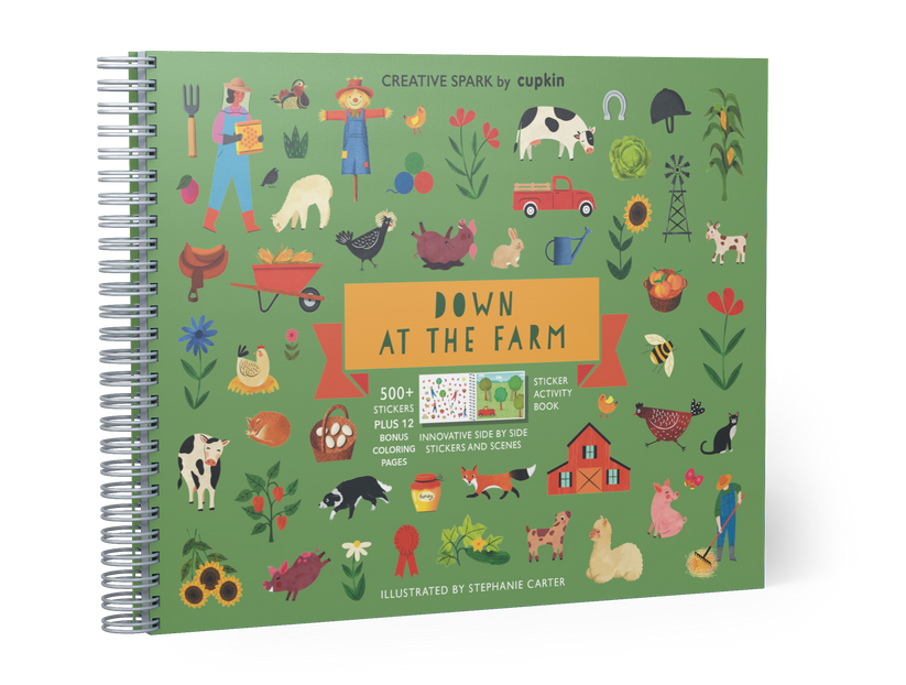 Down at the Farm Sticker Book – Cupkin