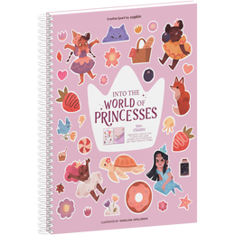 Into the World of Princesses Sticker Book Over 500 Stickers and 12 ...