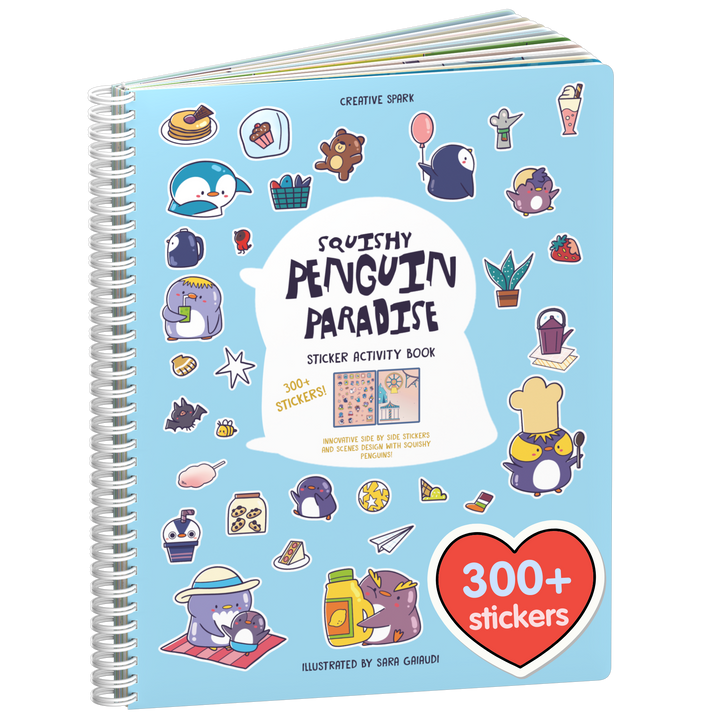 Sticker Books with Coloring Pages - The Ultimate Activity Book for Kid ...