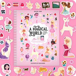 A Magical World Sticker Book: Over 500 Stickers and 12 Unique Scenes ...