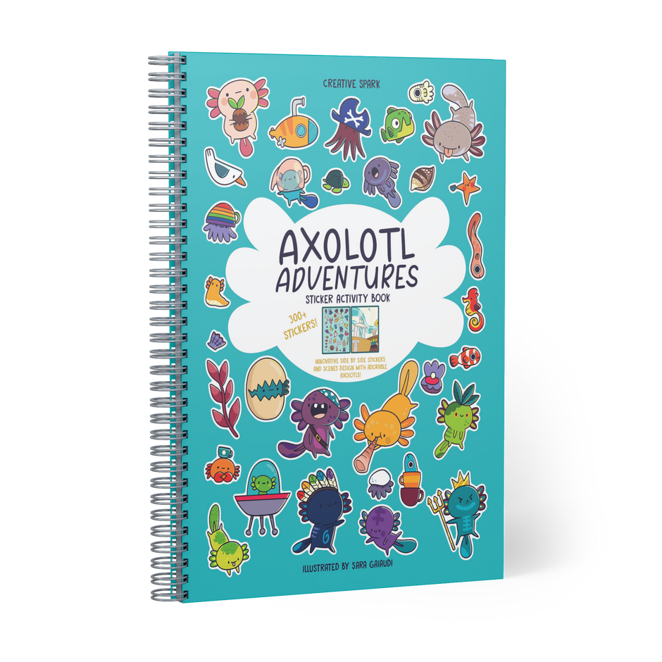 Kids Sticker Books with Coloring Pages - The Ultimate Activity Book fo ...