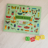 Hello Bugs Sticker Book: Over 500 Stickers and 12 Unique Scenes | Cupkin