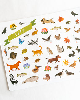 Animal Habitats Sticker Book: Over 500 Stickers and 12 Unique Scenes ...