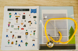 Occupations and Jobs Sticker Book: Over 500 Stickers and 12 Unique ...