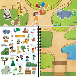 A Magical World Sticker Book: Over 500 Stickers and 12 Unique Scenes ...