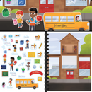 Occupations and Jobs Sticker Book: Over 500 Stickers and 12 Unique ...
