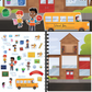 Occupations and Jobs Sticker Book: Over 500 Stickers and 12 Unique ...