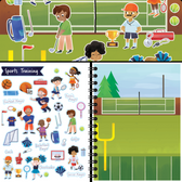 A Magical World Sticker Book: Over 500 Stickers and 12 Unique Scenes ...