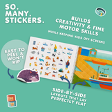 Hello Cats Sticker Book with 500+ Cute Cat Stickers – Cupkin
