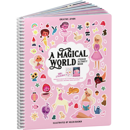 A Magical World Sticker Book: Over 500 Stickers and 12 Unique Scenes ...
