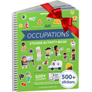 Occupations and Jobs Sticker Book: Over 500 Stickers and 12 Unique ...