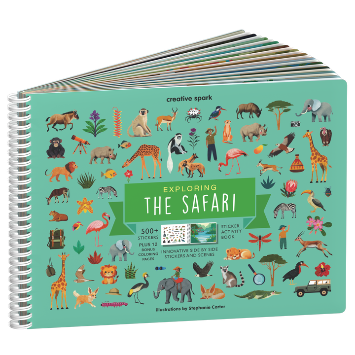 Kids Sticker Books with Coloring Pages - The Ultimate Activity Book fo ...