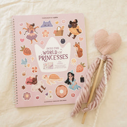 Into the World of Princesses Sticker Book Over 500 Stickers and 12 Unique Scenes | Cupkin