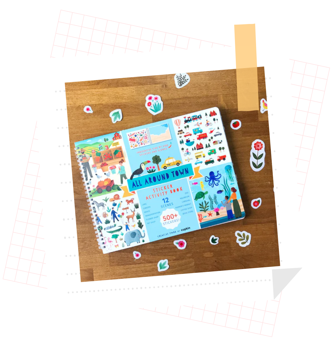 A Magical World Sticker Book: Over 500 Stickers and 12 Unique Scenes ...