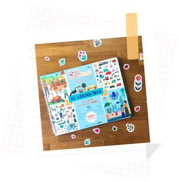 Space Sticker Book Over 500 Stickers and 12 Unique Scenes | Cupkin