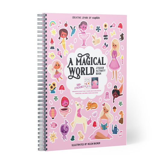 A Magical World Sticker Book: Over 500 Stickers and 12 Unique Scenes ...