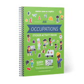Occupations and Jobs Sticker Book: Over 500 Stickers and 12 Unique ...
