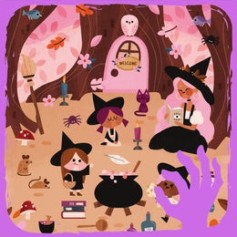 Spooky Halloween Sticker Book: Over 500 Stickers and 12 Unique Scenes ...
