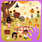 Spooky Halloween Sticker Book: Over 500 Stickers and 12 Unique Scenes ...