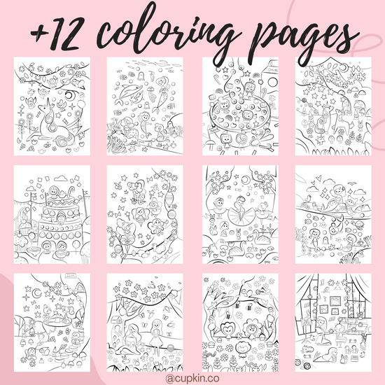 A Magical World Sticker Book: Over 500 Stickers and 12 Unique Scenes ...