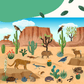 Animal Habitats Sticker Book: Over 500 Stickers and 12 Unique Scenes ...